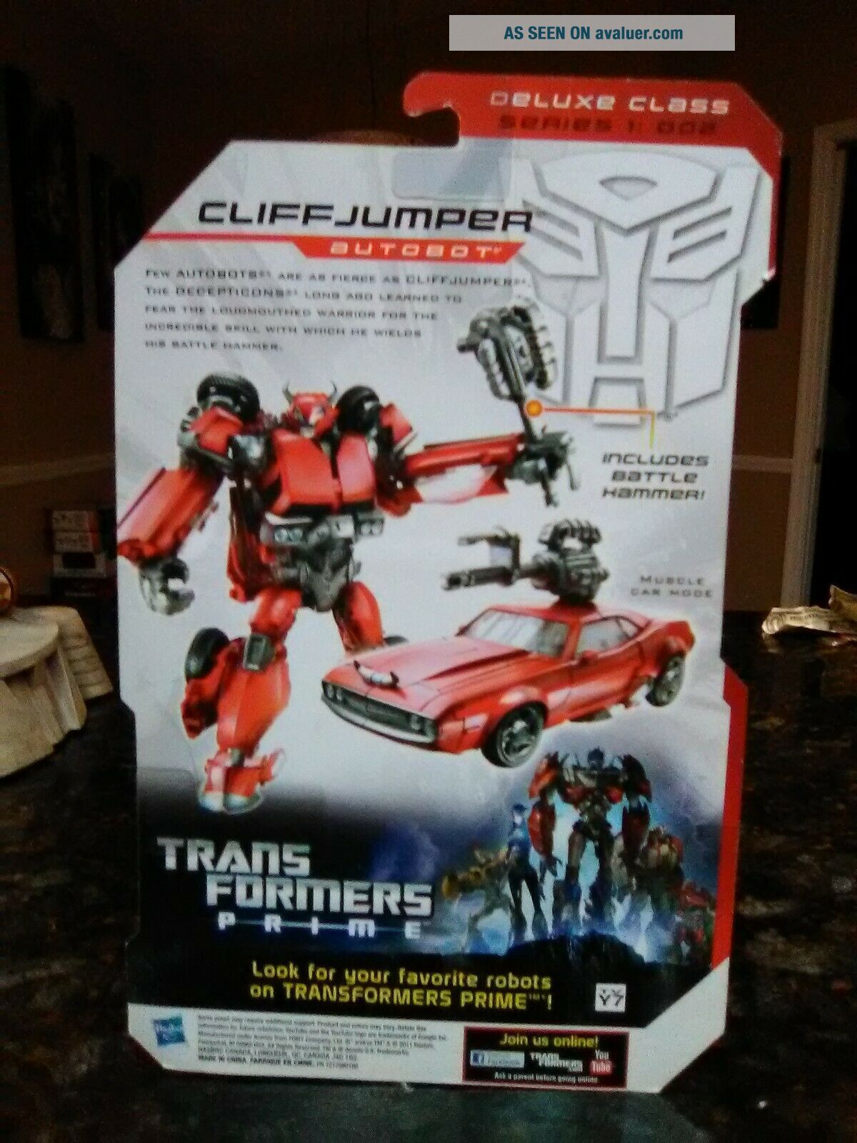 Transformers Prime Robots In Disguise RID Cliffjumper MOSC 2 | #8664271
