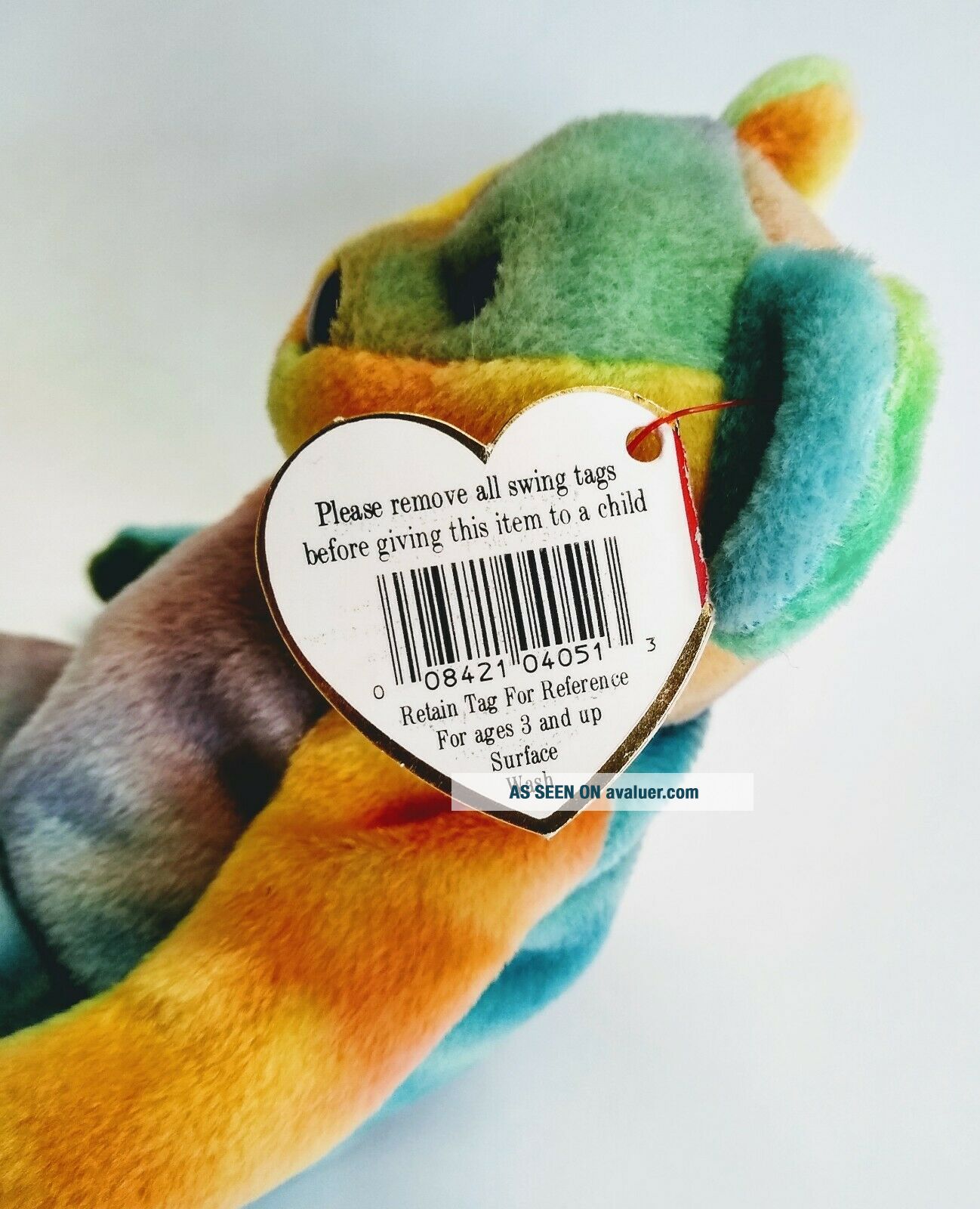 1993 TY Beanie Baby Garcia The Bear PVC Pellets | #8665796