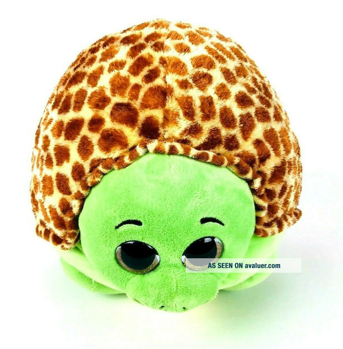 Ty Beanie Babies Zoom The Turtle Ball Plushie Big Stuffed Animal Toy ...