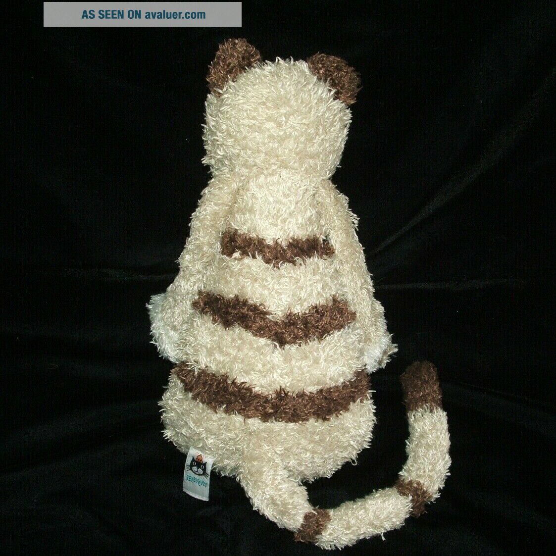 Jellycat Brown Tan Stripe Kitty Cat Bunglie Plush Stuffed Animal 18 ...