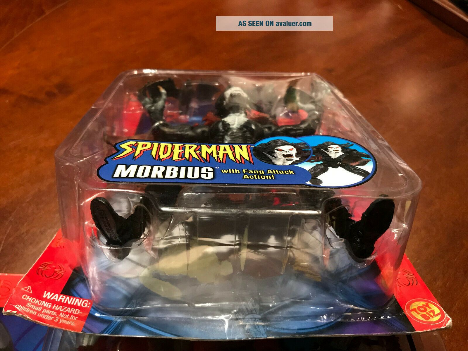 Marvel Morbius W/ Fang Attack 6 " Figure Classic Spider - Man 2002 ...