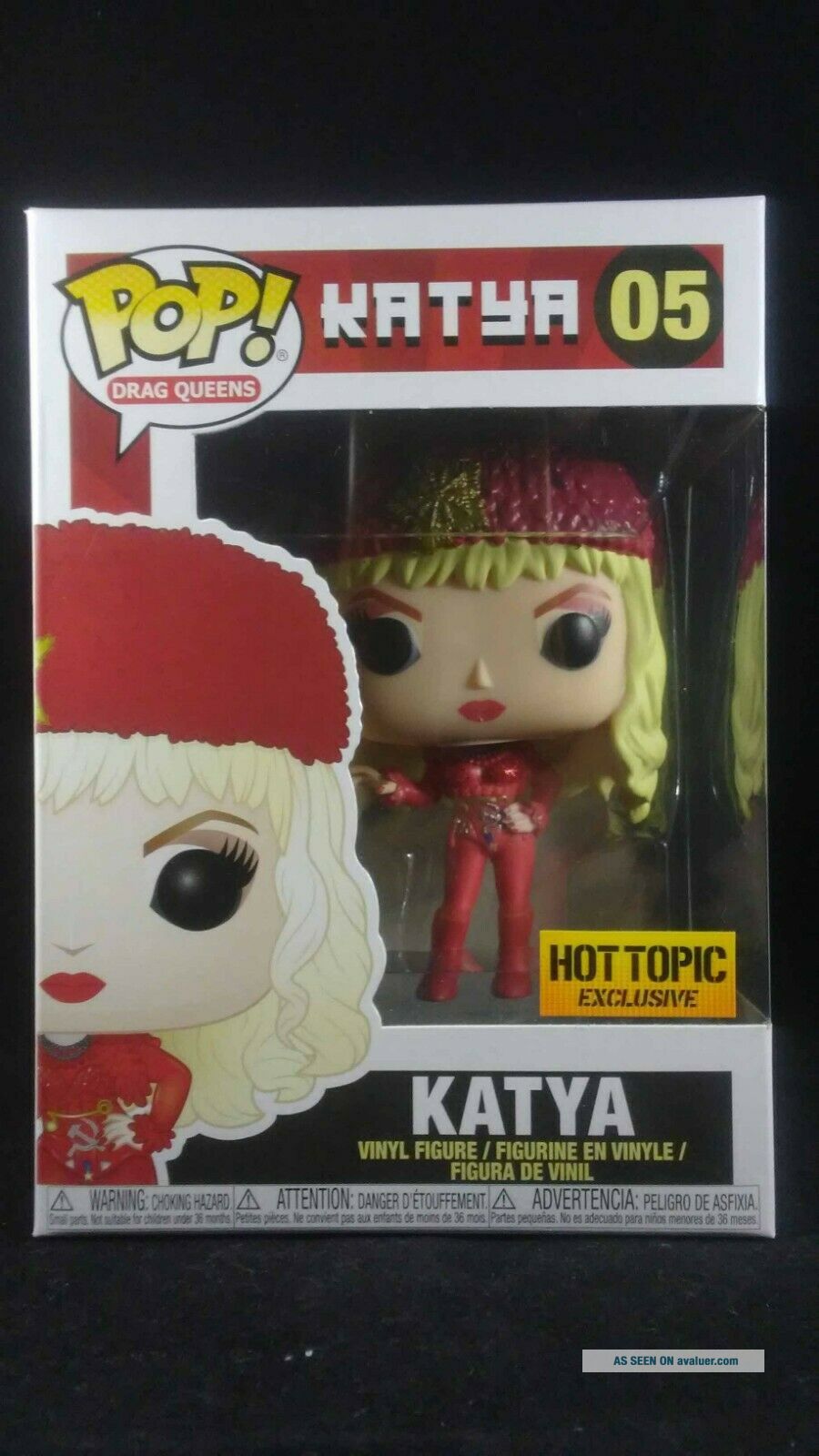 Funko Pop Drag Queens 05 Katya Hot Topic Exclusive | #8676078