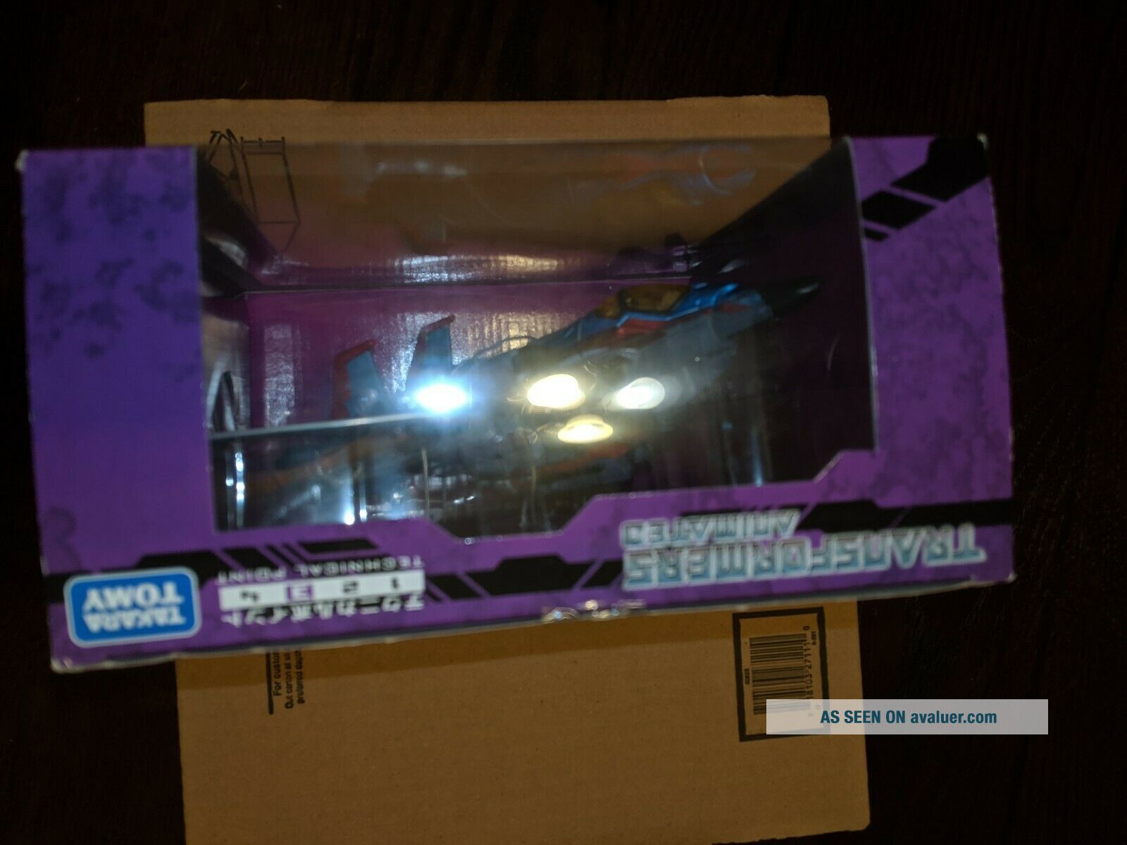 Takara Tomy Ta - 07 Transformers Animated Starscream Voyager Class ...