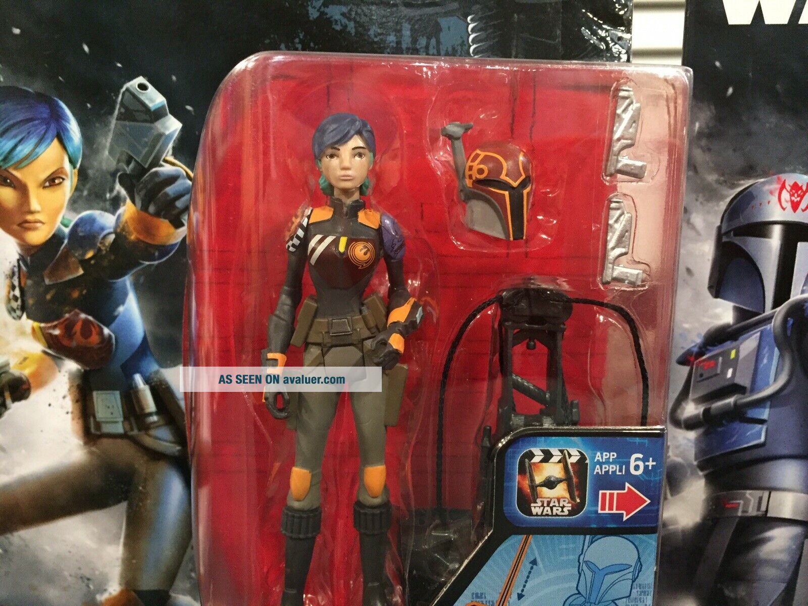 Star Wars Rebels Fenn Rau & Sabine Wren Action Figures | #8685352