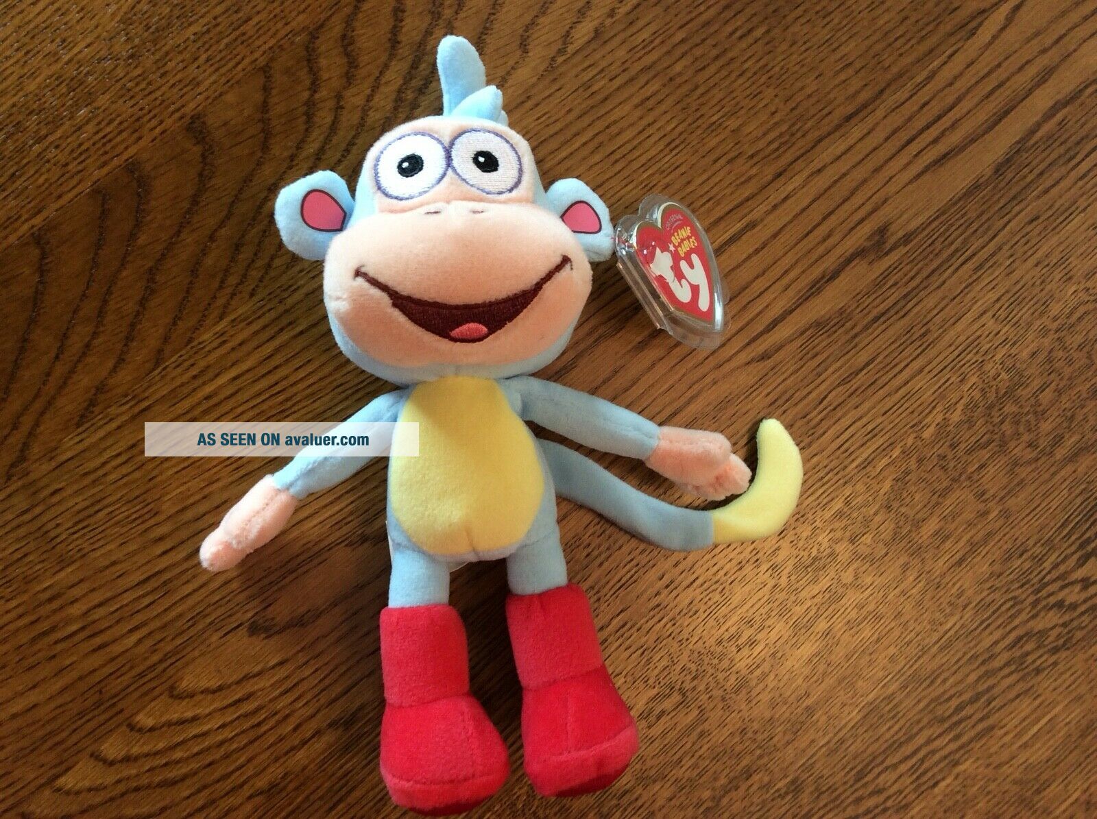 TY Beanie Baby “BOOTS” - Cartoon Monkey (Dora The Explorer) | #8695445