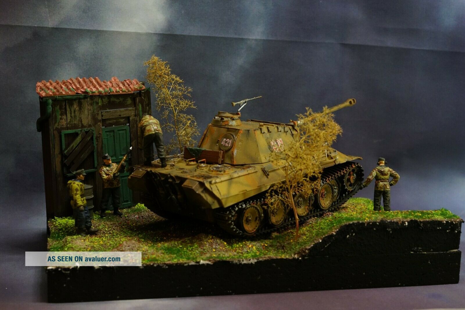 1/35 Pro - Built Diorama WWII " Reload " Diorama Scene | #8704784