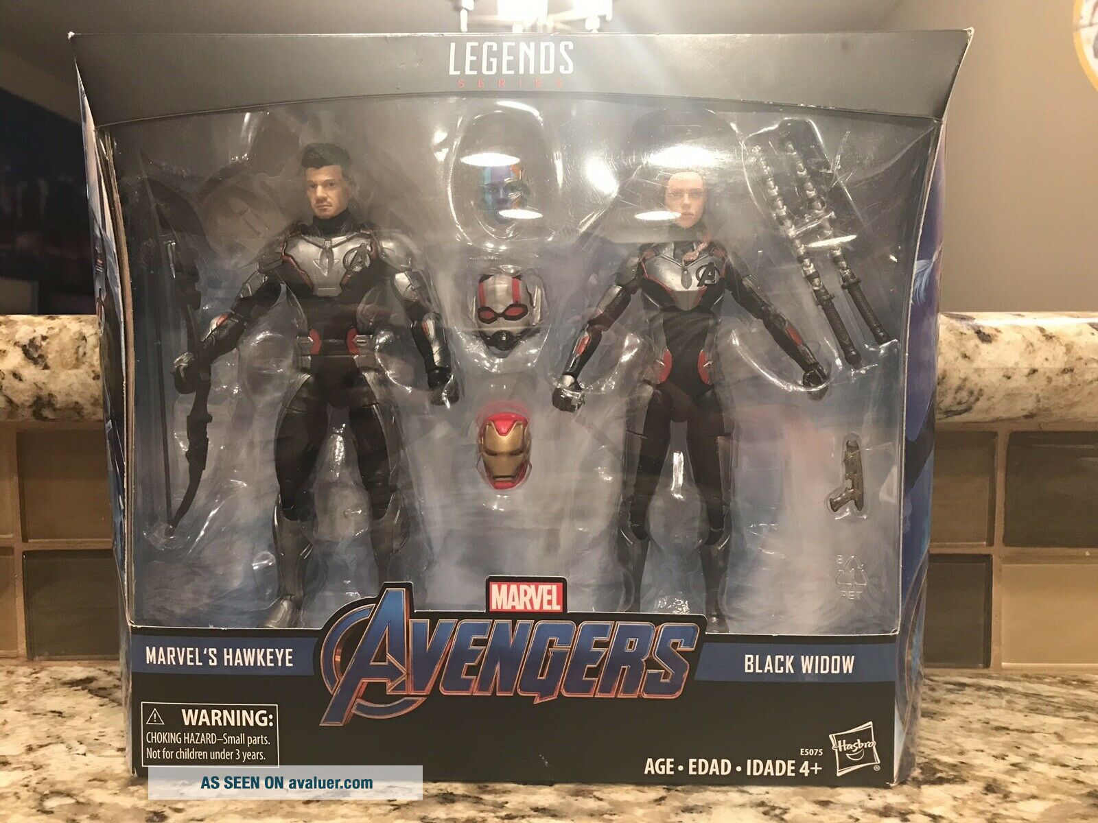 Marvel Legends Avengers Endgame Hawkeye & Black Widow (Target Exclusive ...
