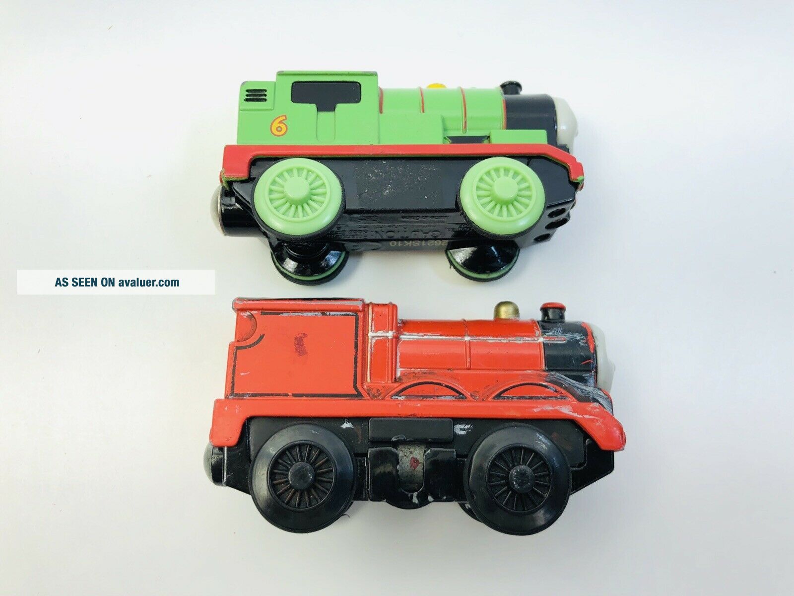 2 Battery Powered Motorized Thomas Trains Fits Wooden Tracks Percy ...