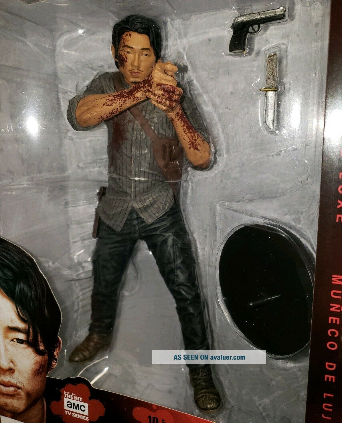 AMC The Walking Dead 10 Inch Deluxe Action Figure - 10 " Glenn ...