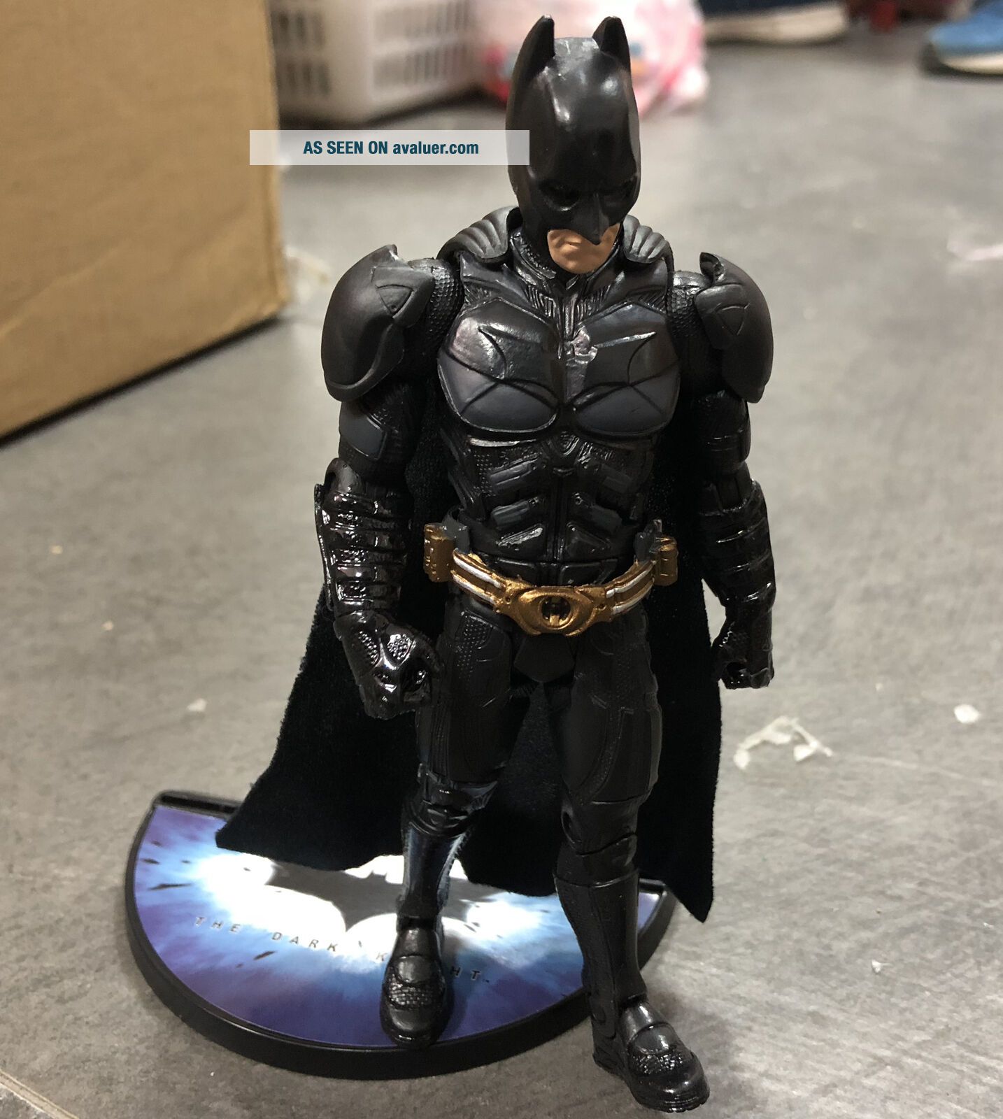 6 " Mattel DC The Dark Knight Movie Masters BATMAN BEGINS Figure With ...