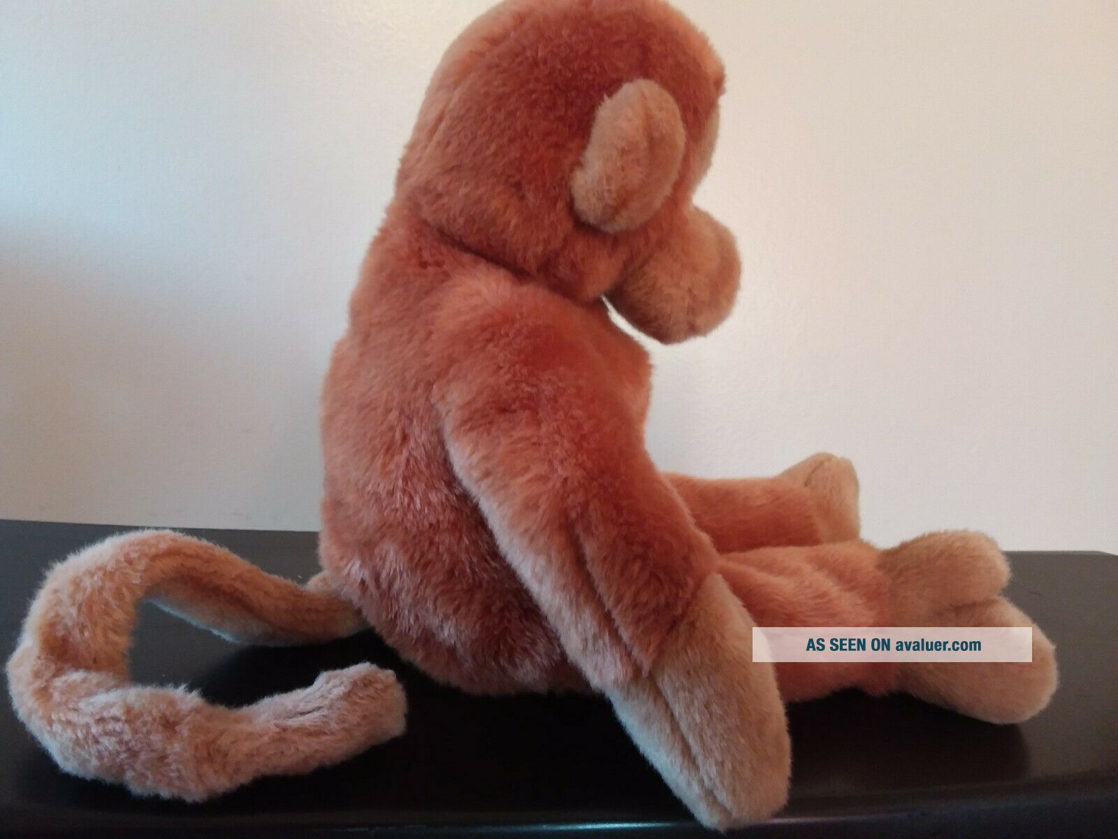 1998 Ty Beanie Buddies Bongo Monkey Stuffed Plush Bean Bag Animal 14 ...