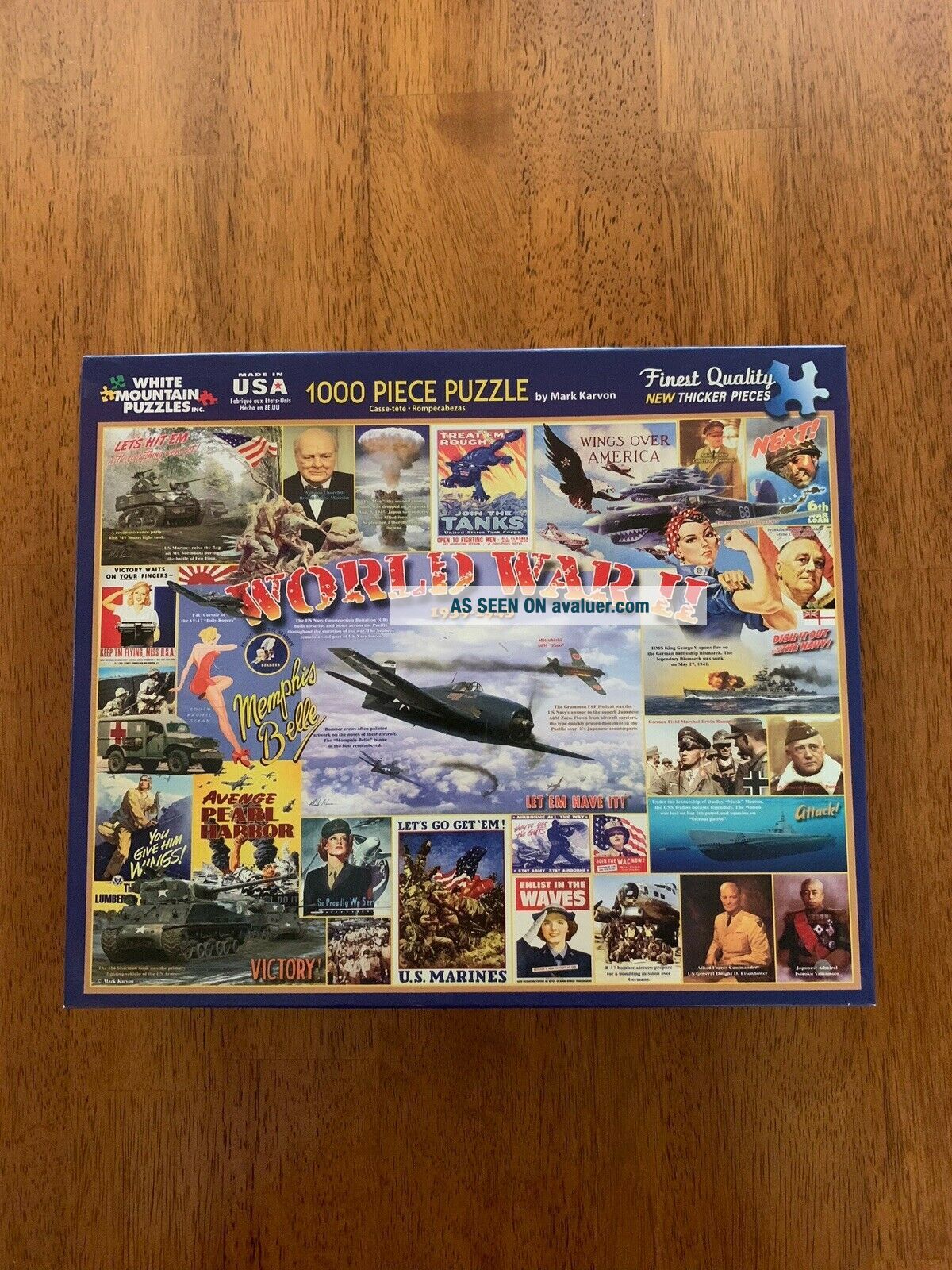 World War II 1000 Piece By WHITE MOUNTAIN PUZZLES | #8715386
