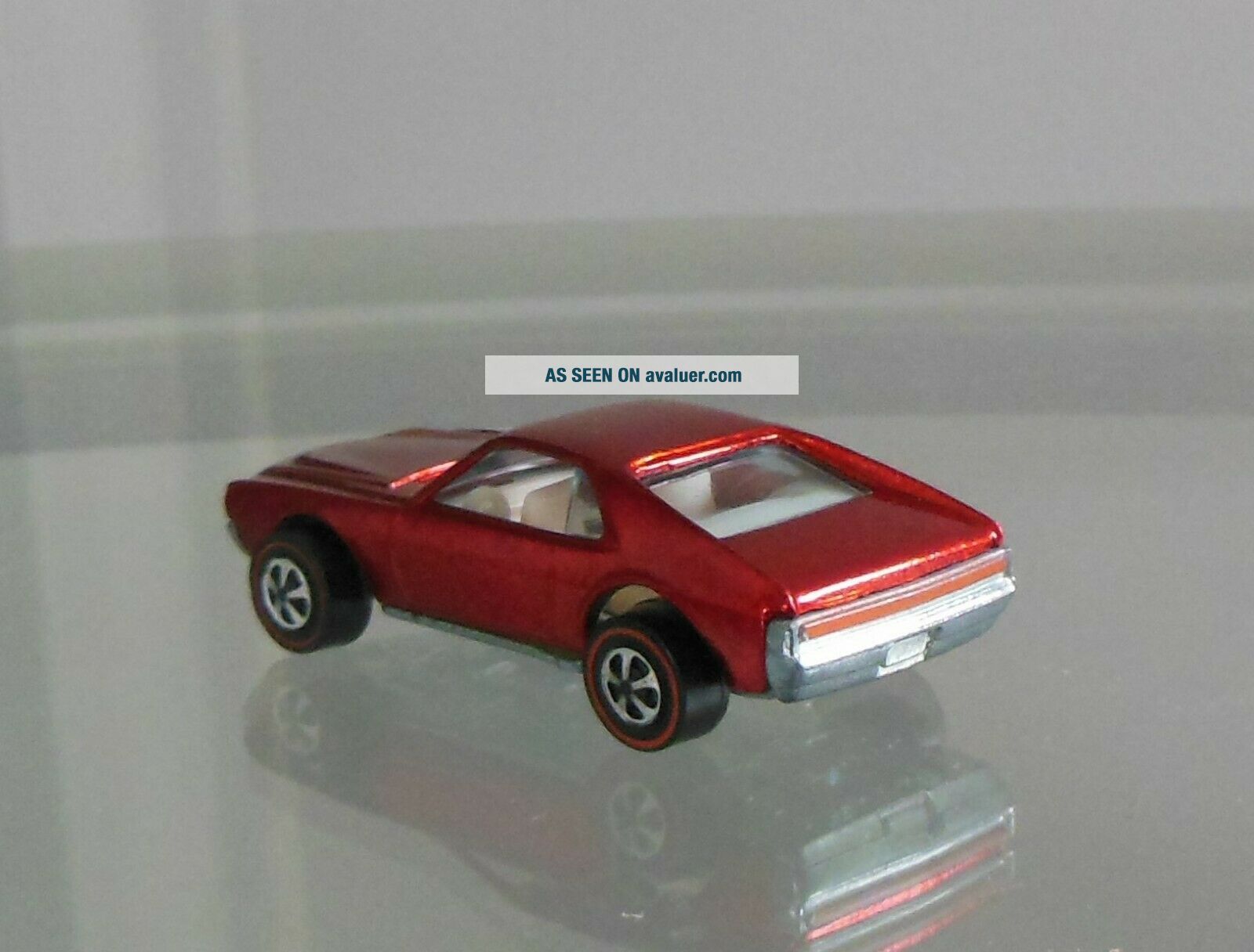 VINTAGE 1969 REDLINE HOT WHEELS RED CUSTOM AMX M/NM | #8716894