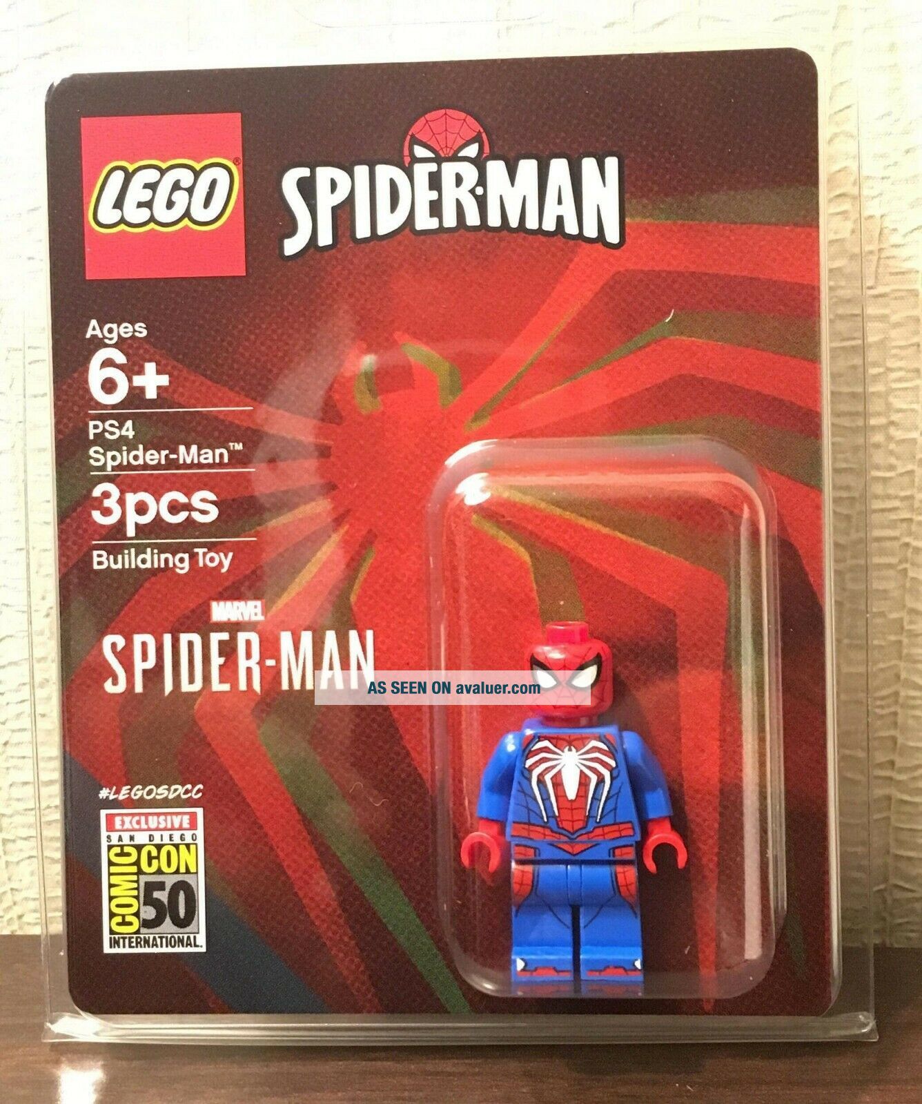 SDCC 2019 LEGO Spider - Man Minifig | #8724539