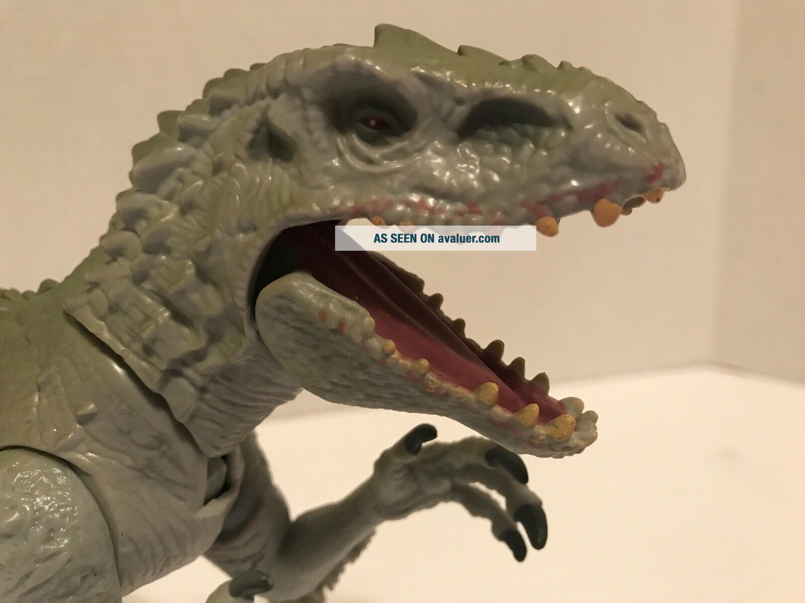 Jurassic World Park Indominus Rex Chomping Battle Damage Dinosaur 2015 ...