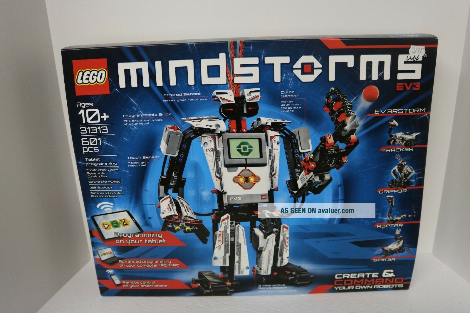 Unbuilt LEGO Mindstorms EV3 31313 Complete Never Assembled Robotics Kit ...