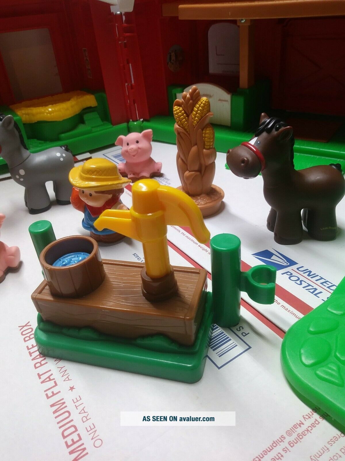 2001 Fisher Price Little People Farm Play Set Sounds And Accessories ...