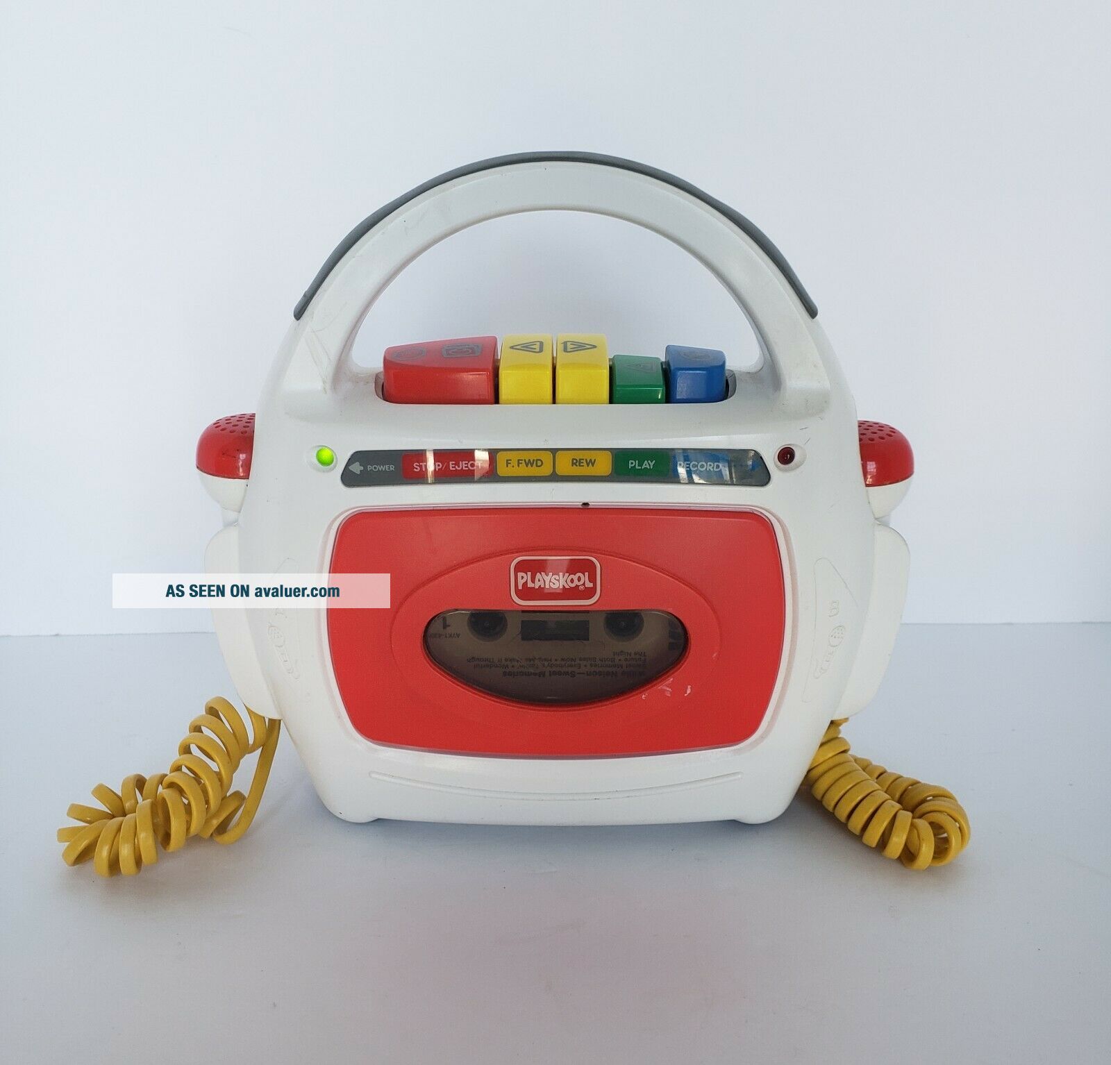 Vintage 90 ' S Playskool Sing A Long Cassette Tape Recorder Dual ...