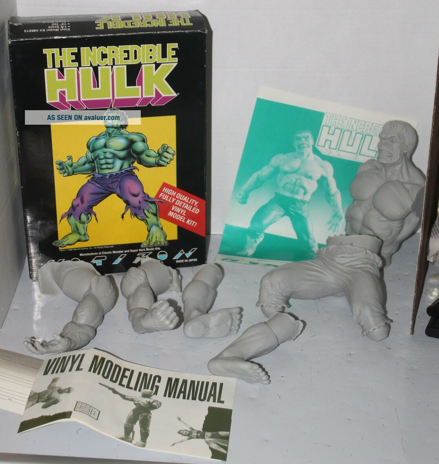 THE INCREDIBLE HULK VINYL MODEL KIT HORIZON 1/6 SCALE MARVEL | #8729039