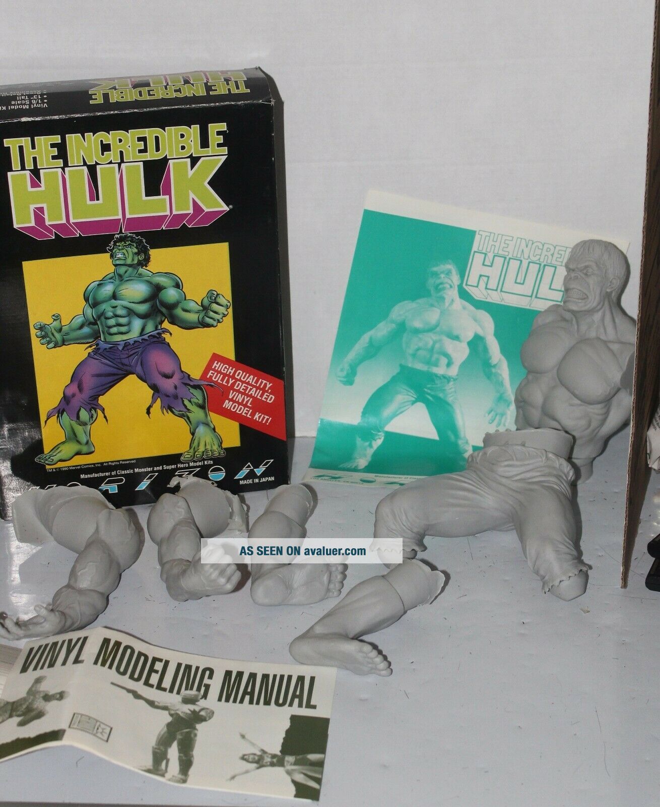 THE INCREDIBLE HULK VINYL MODEL KIT HORIZON 1/6 SCALE MARVEL | #8729039