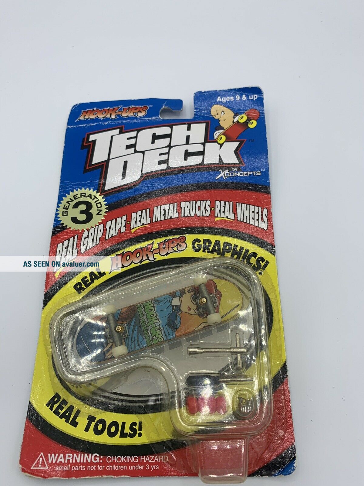 Vintage Tech Deck HOOK - UPS Series 3420 3426 - Fingerboard Rare HOOK ...