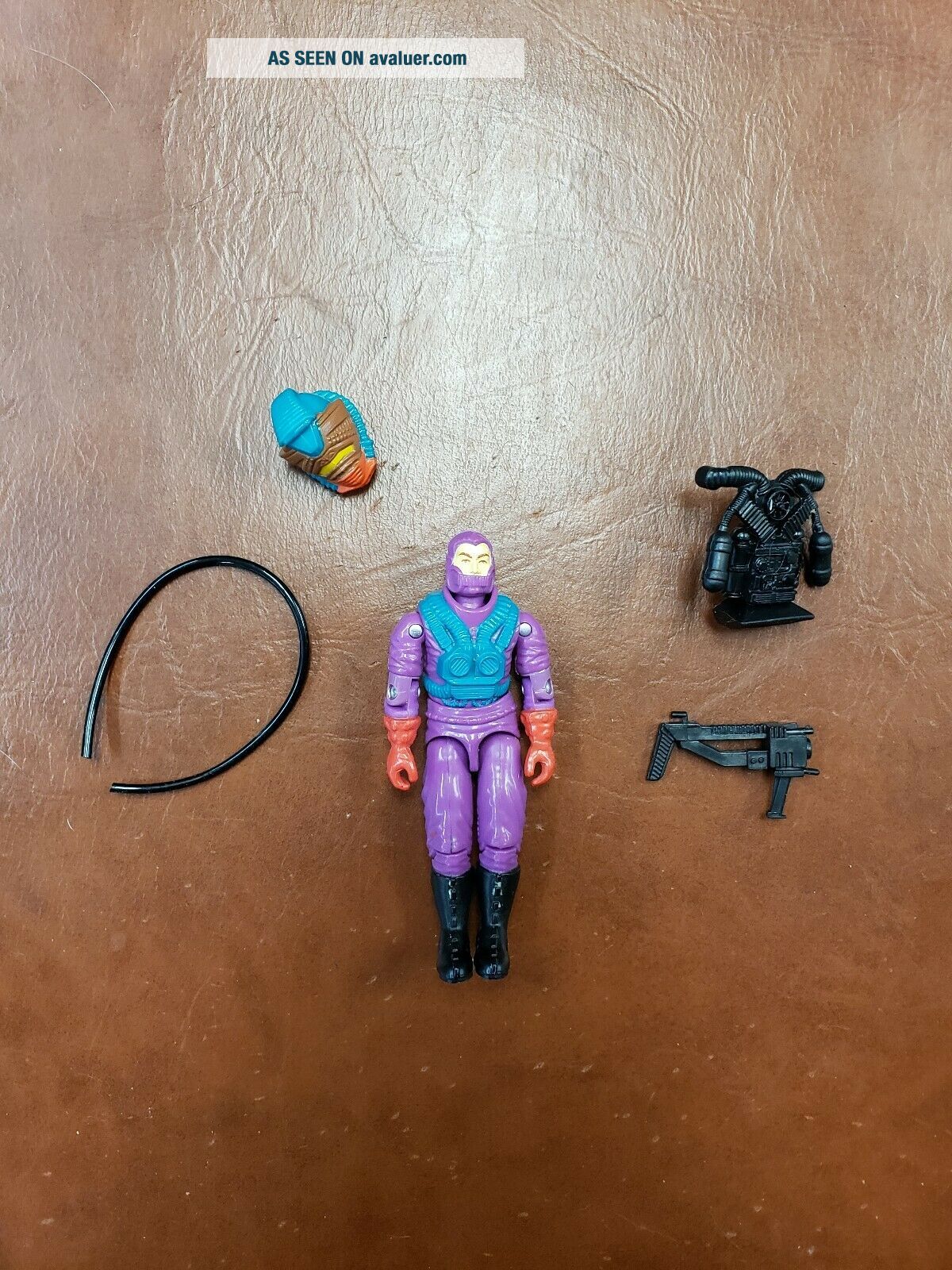 GI Joe Vintage ARAH Toxo Viper Figure 100 Complete | #8727987