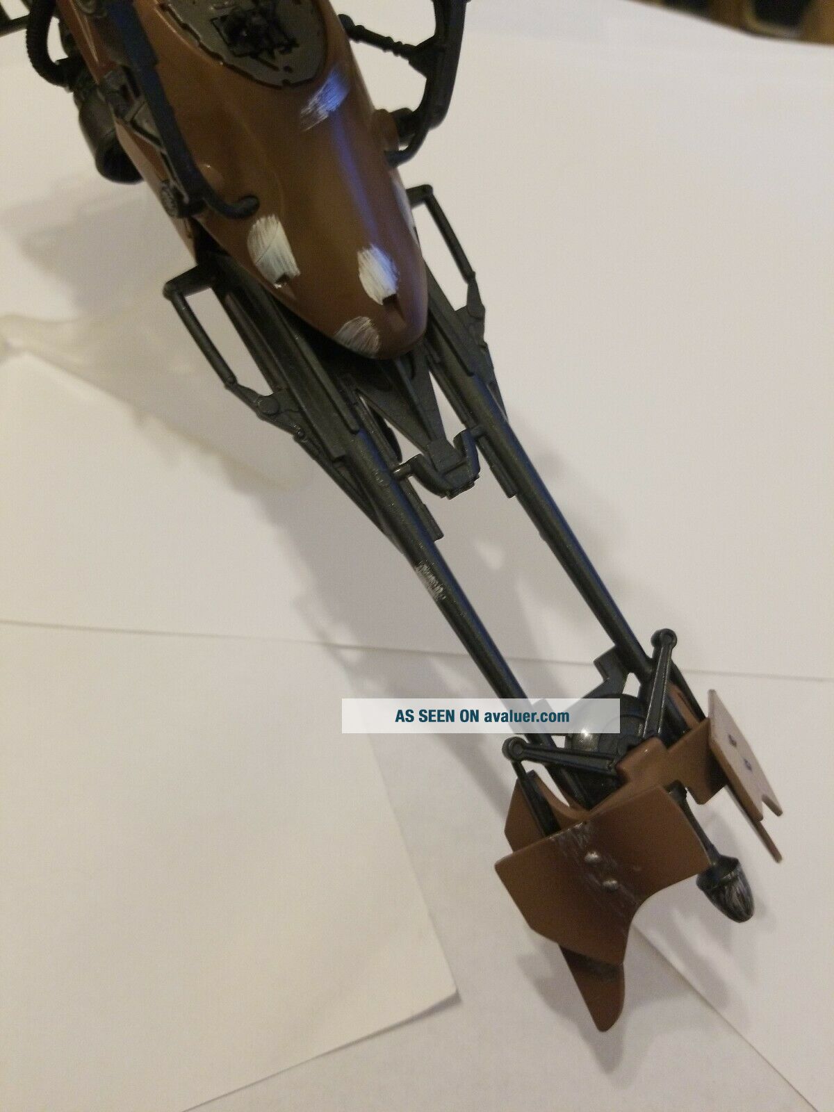 Star Wars Black Series Deluxe Speeder Bike With Biker Scout WITH GUN ...