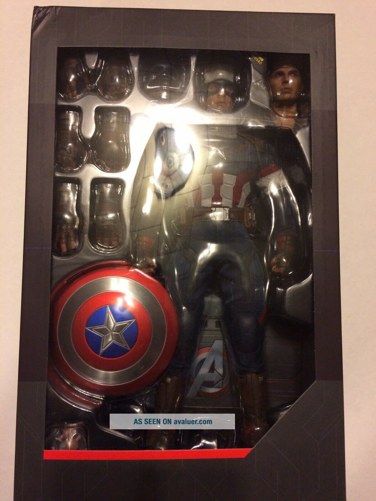 Hot Toys MMS281 Avengers Age Of Ultron Captain America 1/6 Figure ...