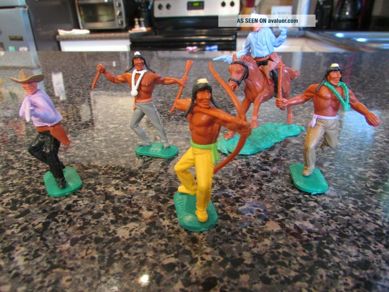 TIMPO TOYS - ENGLAND - VINTAGE PLASTIC WESTERN FIGURES - 1960´s ...