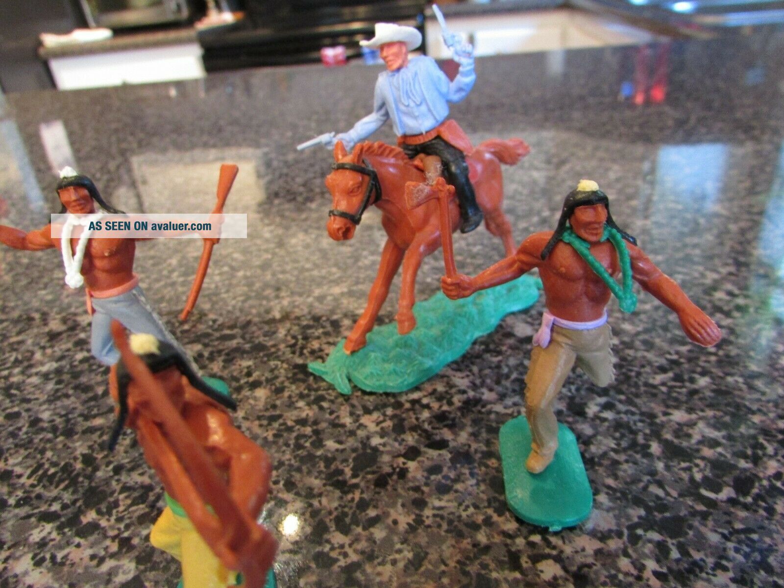 TIMPO TOYS - ENGLAND - VINTAGE PLASTIC WESTERN FIGURES - 1960´s ...