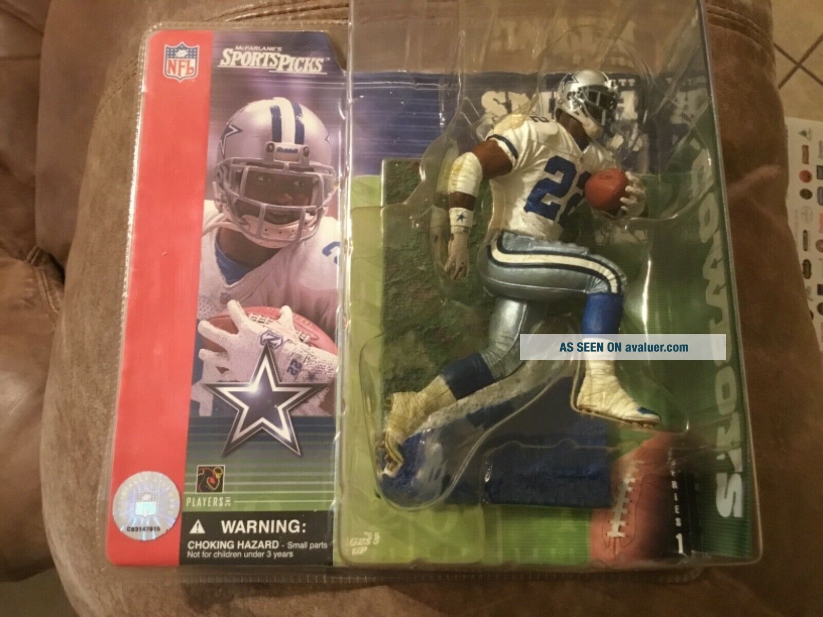MCFARLANE EMMITT SMITH NFL SERIES 1 DALLAS COWBOYS FIGURE - | #8736261