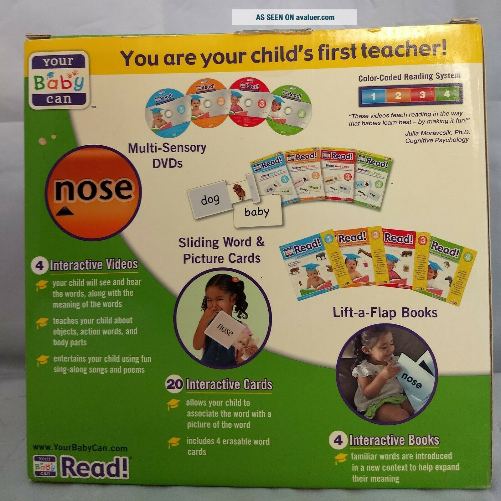 Your Baby Can Read Early Language Development System Educational | #8746749