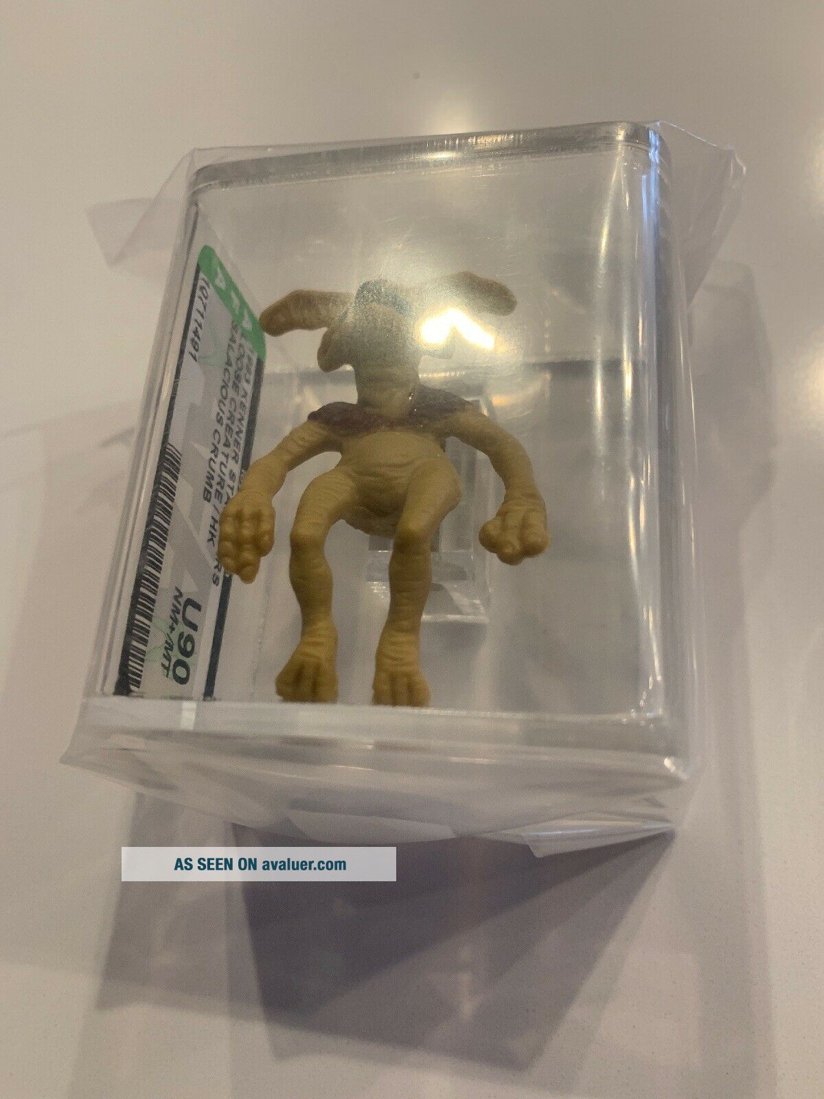 Vintage 1983 Star Wars AFA Graded U90 Salacious Crumb Action Figure ...