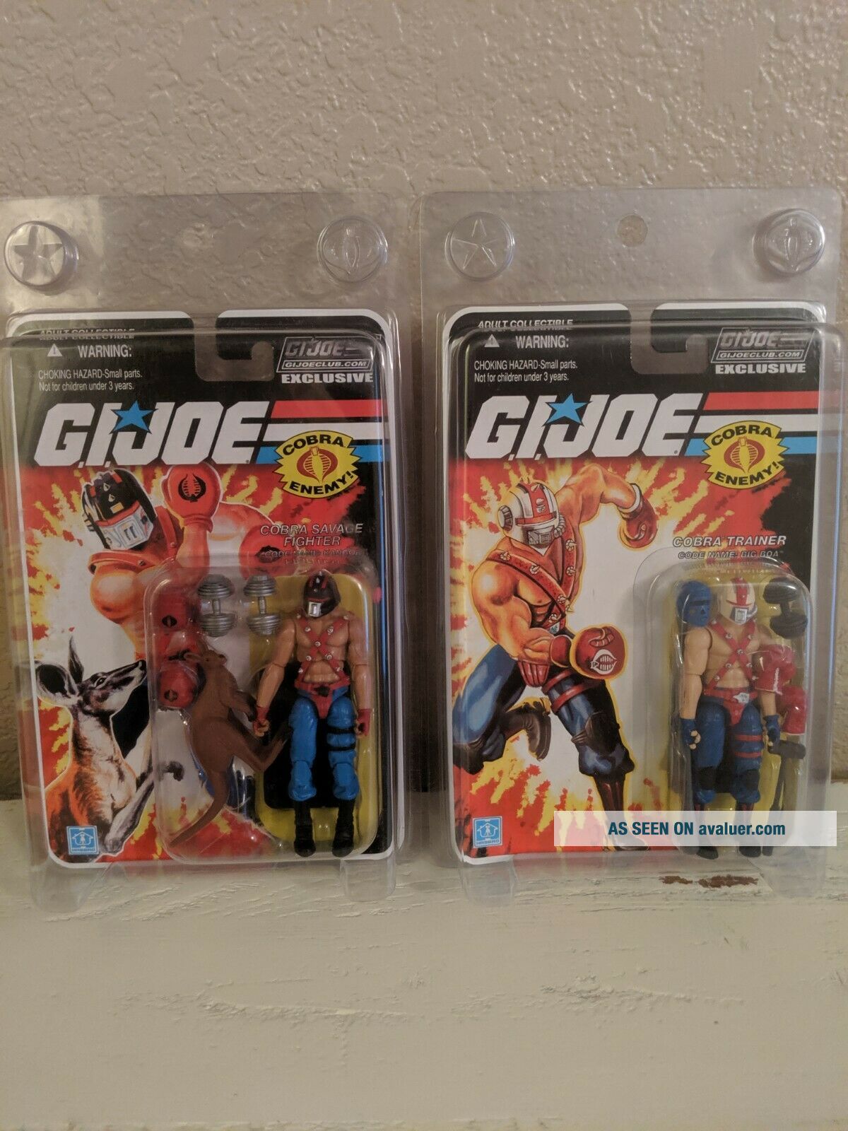GI Joe Collector ' S Club Exclusive - Big Boa And Kangor | #8747637