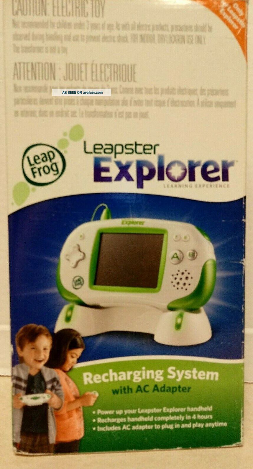 Leapster Explorer Recharging System With AC Adapter | #8750836
