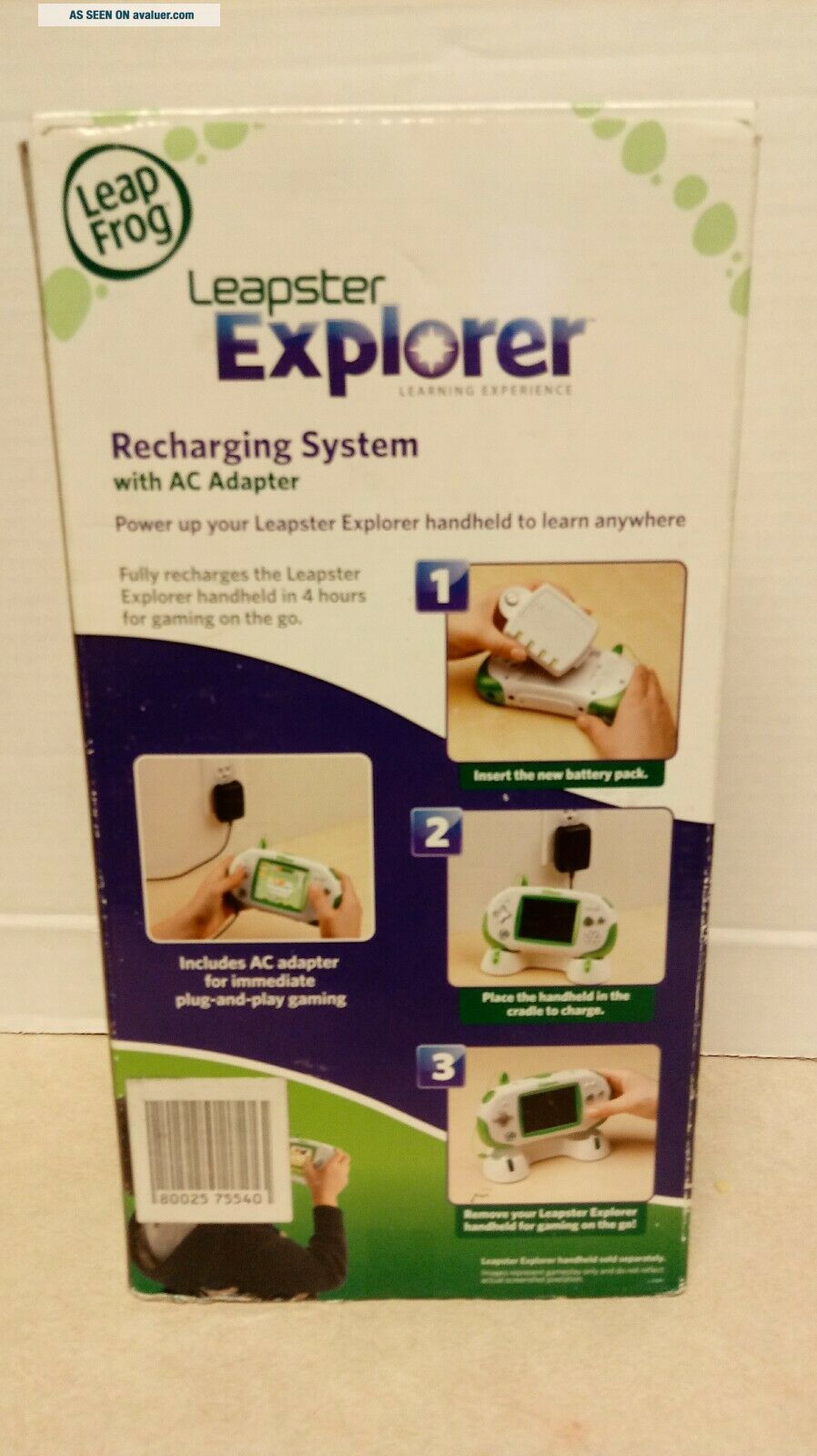 Leapster Explorer Recharging System With AC Adapter | #8750836