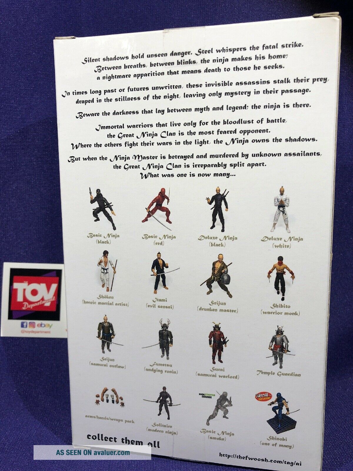 Fwoosh Articulated Icons Feudal Series Red Ninja Marvel Legends Scale ...