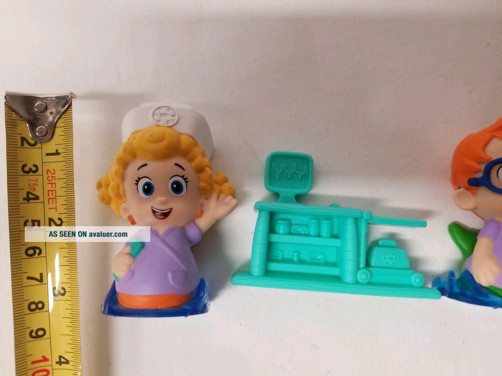 Bubble Guppies Check - Up Set Complete Helicopter Pilot Gil Nurse Deema ...