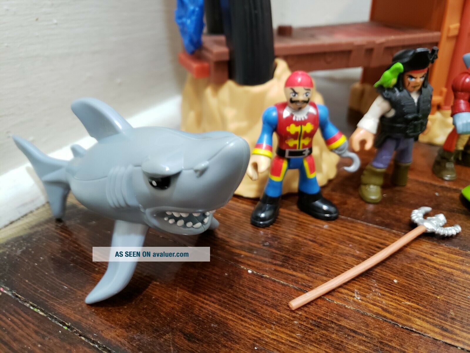 Imaginext Blackbeard ' S Lair Pirate Playset And Figures | #8783680