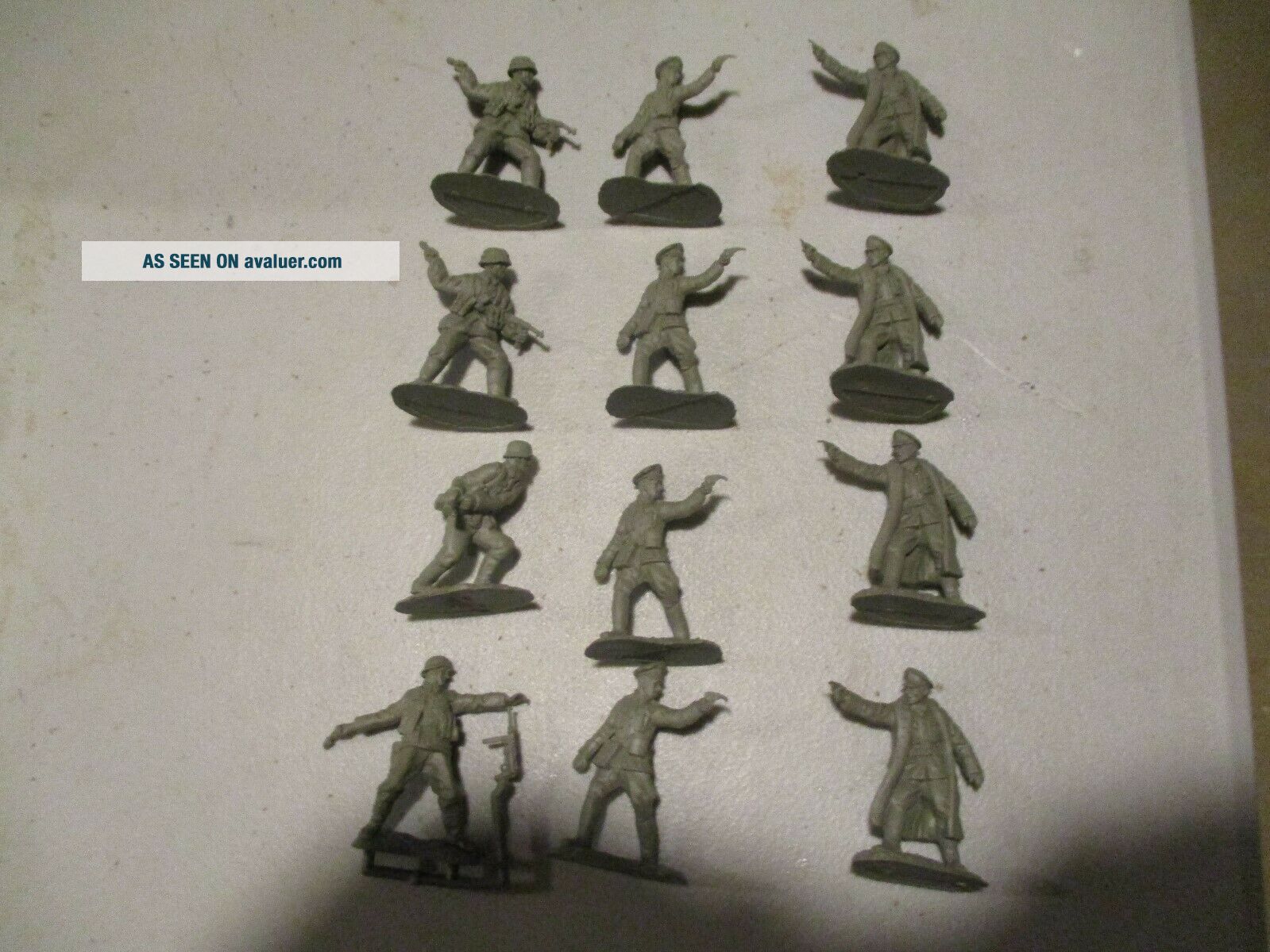 Conte Collectibles 54mm Plastic WWII German Infantry/SS Figure Grouping ...
