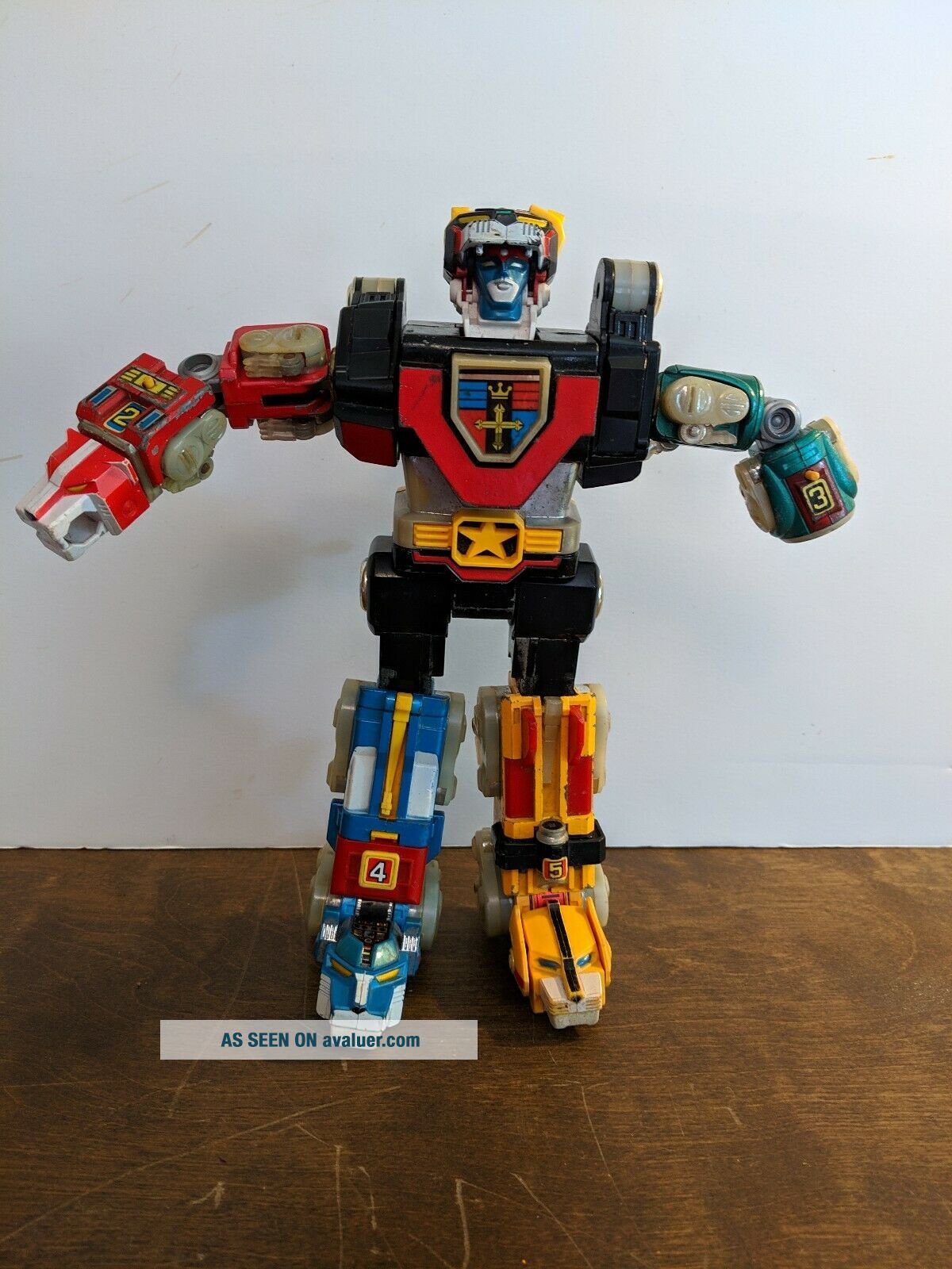 Voltron GB - 36 1981 Die - Cast Y&K Go Lion 11 " Transformer Vintage ...