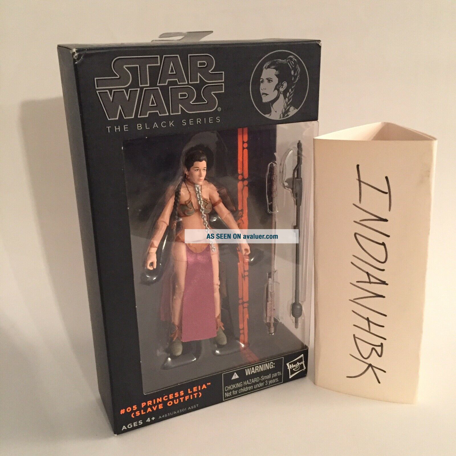 Hasbro Star Wars The Black Series Princess Leia Slave Outfit Action ...
