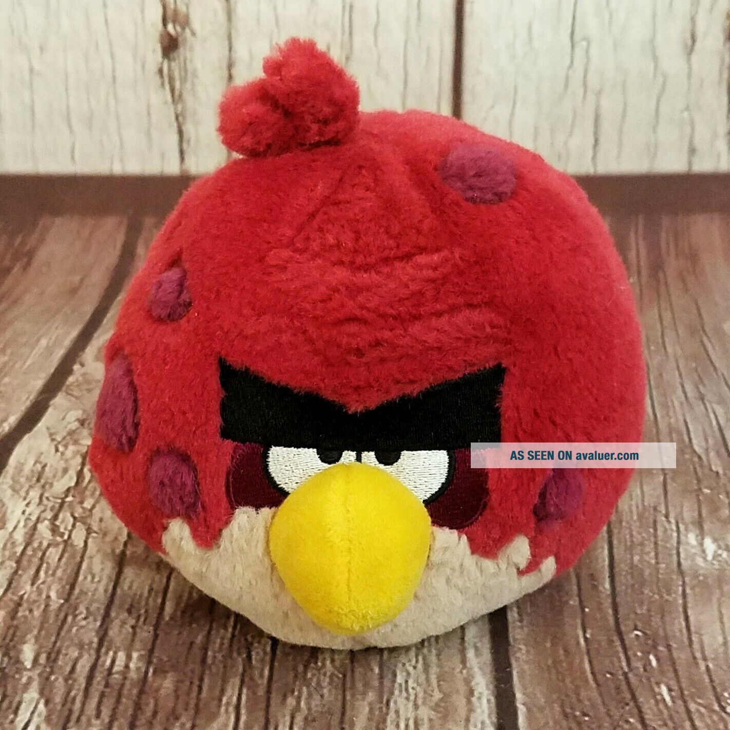 Angry Birds Plush Red Spots WITH SOUND Big Brother Terence Red Bird 5 ...