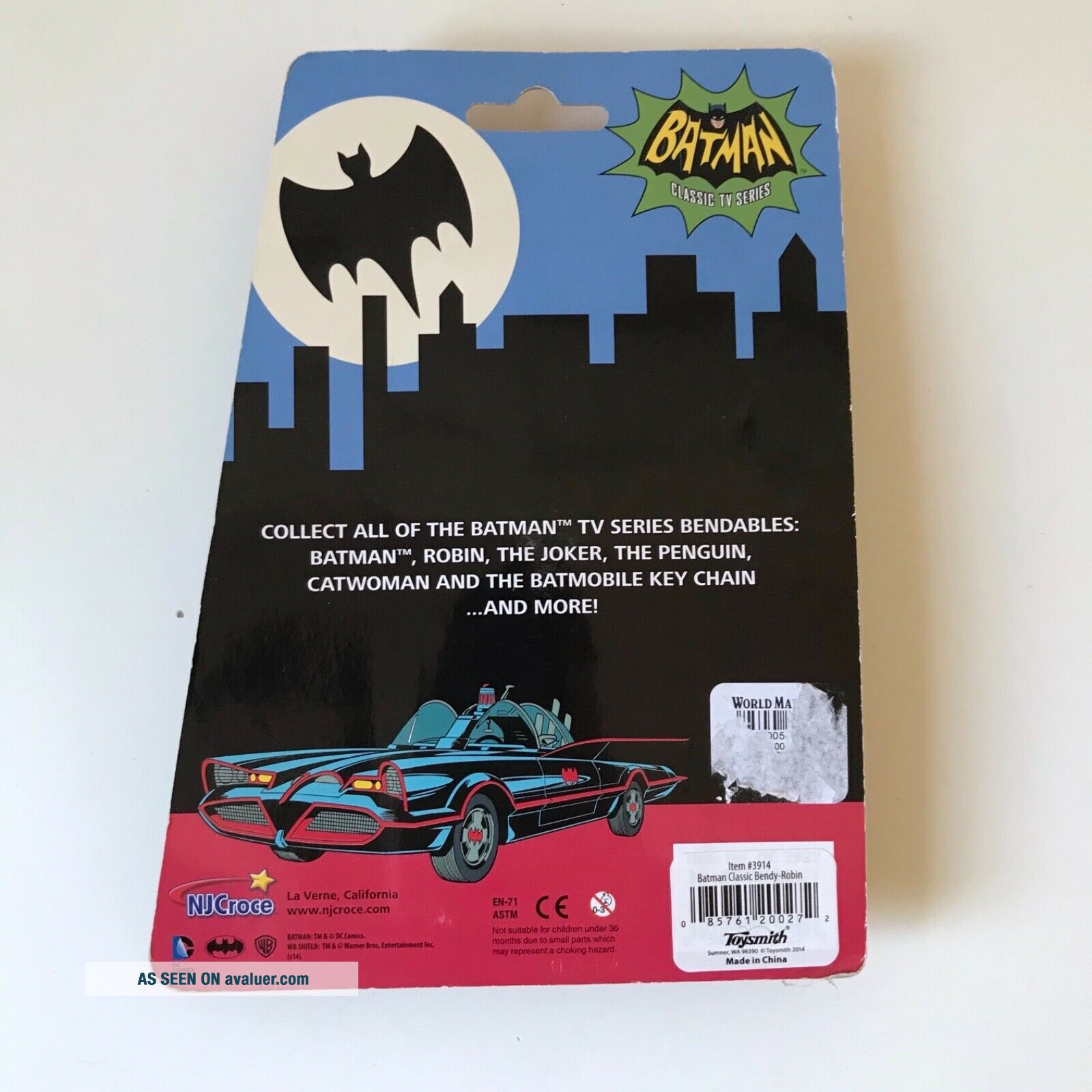 BATMAN Classic TV Series ROBIN 5½ Inch BENDABLE FIGURE NJCroce | #8771174