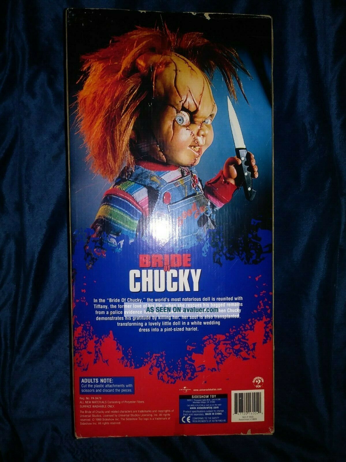 Sideshow - Bride Of Chucky - Life Size Chucky Action Figure Doll ...