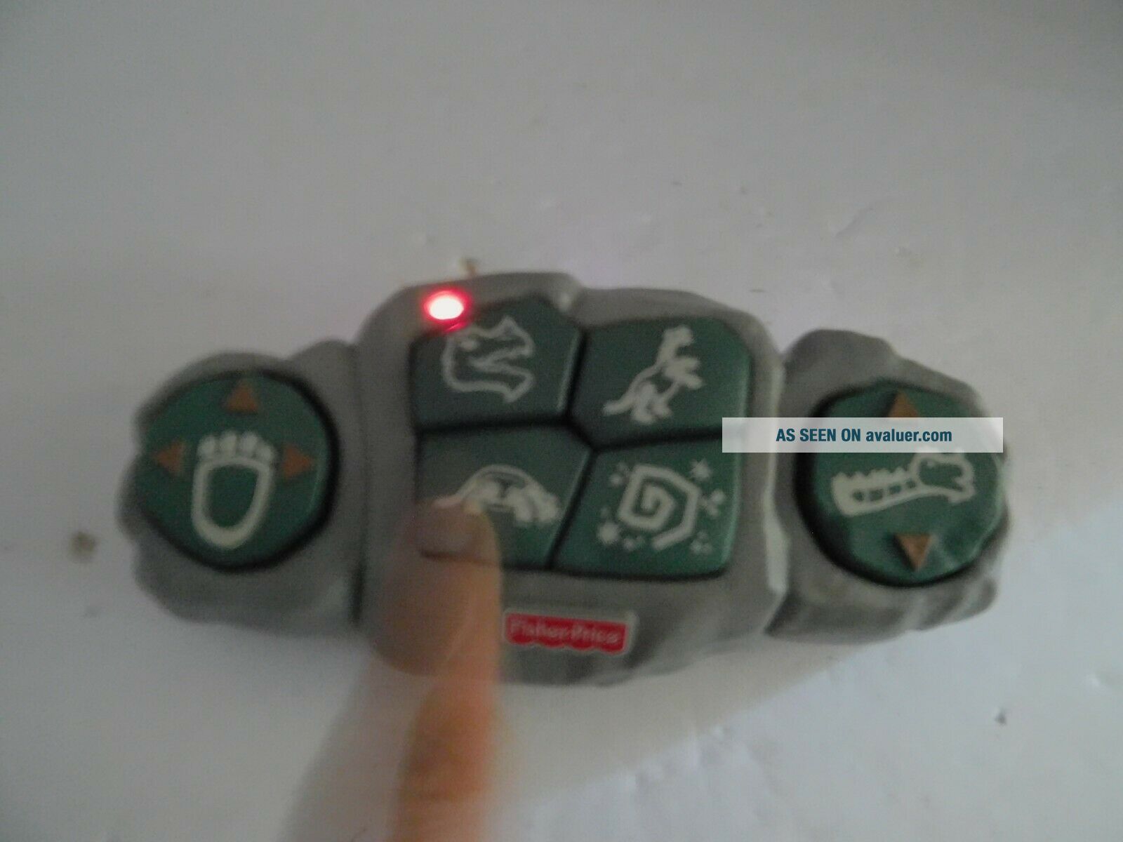 FISHER PRICE REPLACEMENT REMOTE CONTROL FOR IMAGINEXT DINOSAUR SPIKE ...