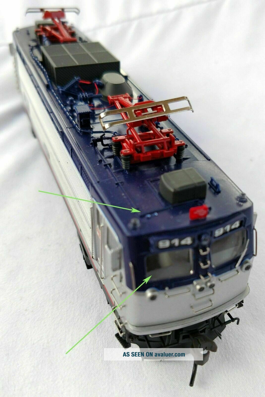Atlas AEM - 7 Amtrak Acela Scheme. | #8796388