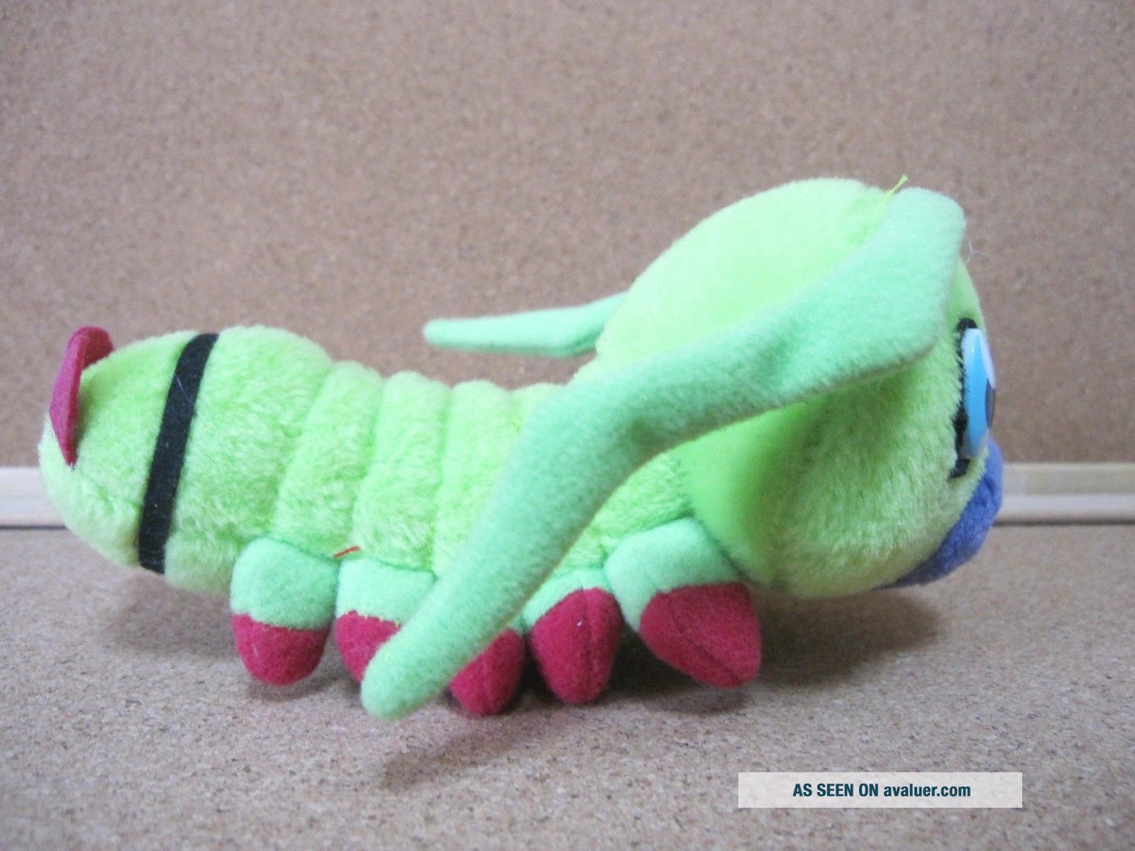 Digimon Digital Monsters Wormmon Stuffed Toy Plush Doll Figure 2000 ...