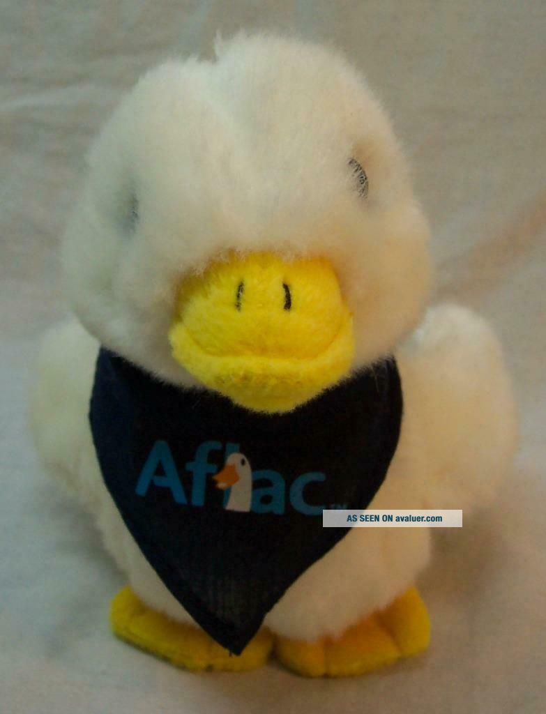 AFLAC TALKING DUCK WITH BANDANA 7 " Plush STUFFED ANIMAL Toy | #8803721