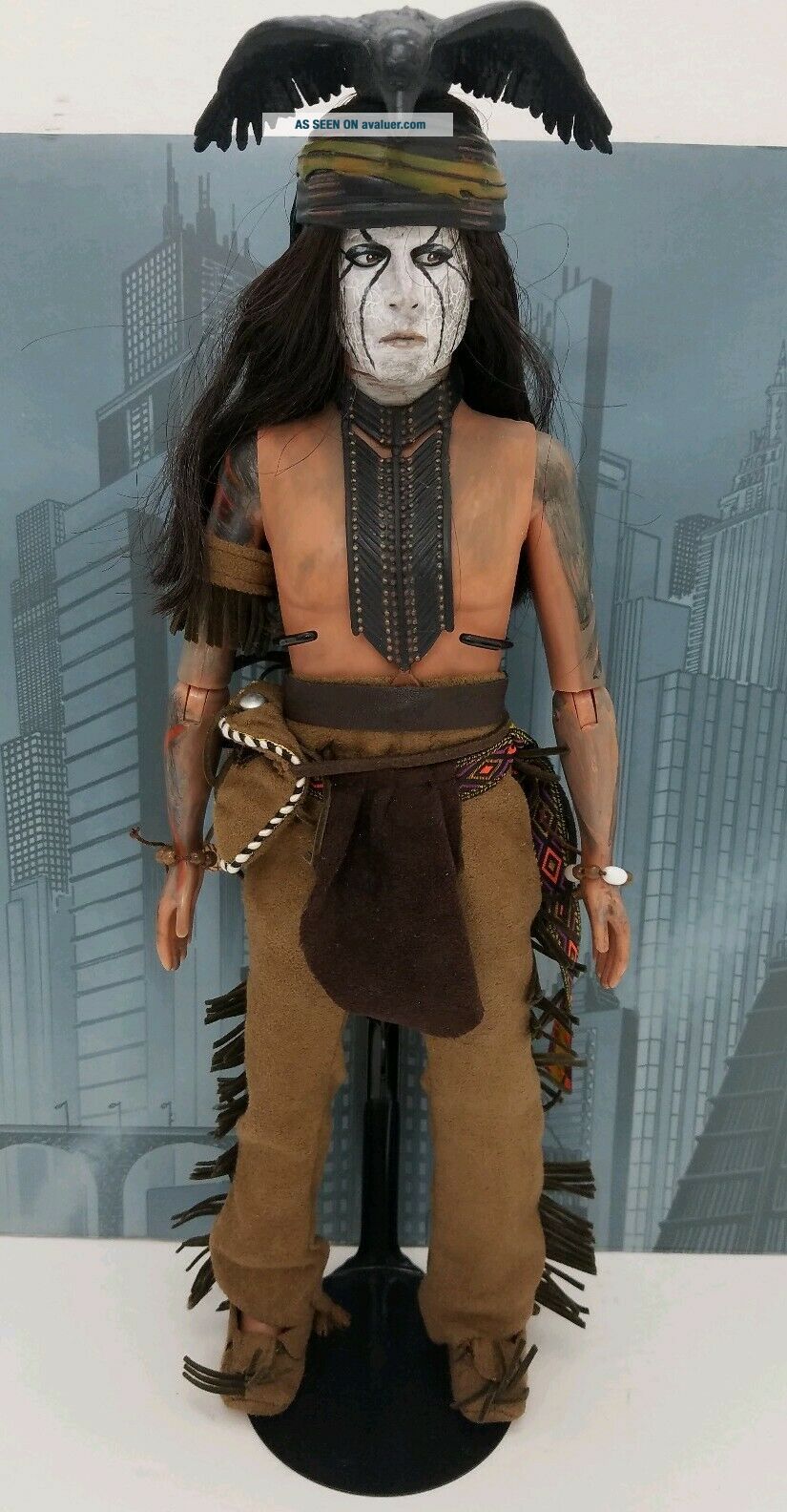 DISNEY STORE EXECUTIVE THE LONE RANGER MOVIE DELUXE TONTO 12 INCH ...